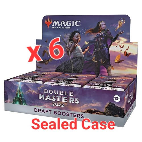 Double Masters 2022 Draft Booster Box Case MTG Magic - Factory Sealed ...