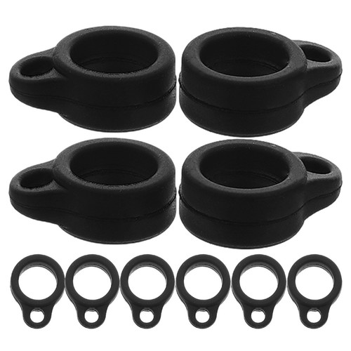 100 Pcs Lanyard with String Loop Pen Holder Chain Clasp Jump Rings for ...