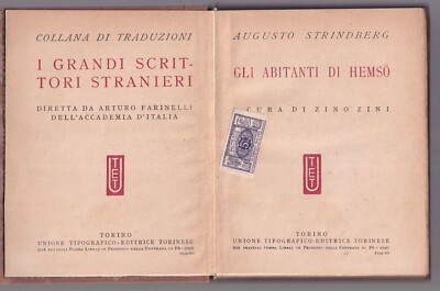 Marca da Bollo su Libro Aumento Prezzo Copertina 5 % 1940 - | eBay