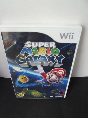 NINTENDO Wii SUPER MARIO GALAXY ERSTAUSGABE DEUTSCHE VERSION | eBay