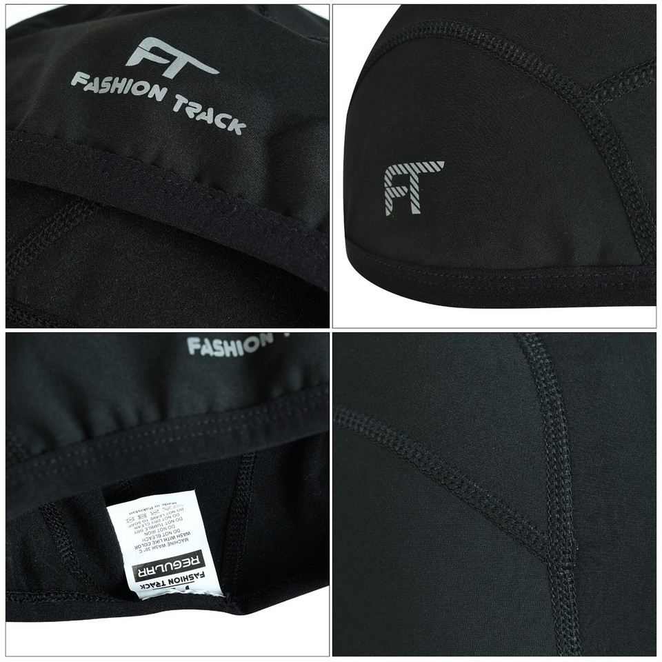 Cycling Skull Cap Winter Thermal Under Helmet Cycle Hat Windstopper One ...