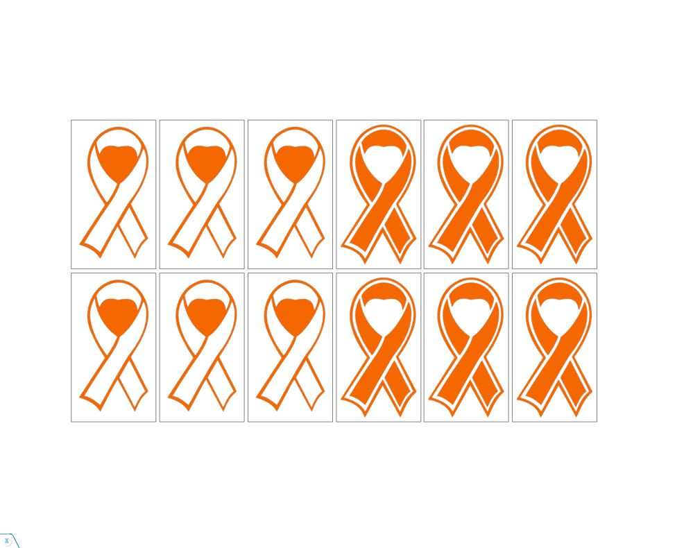 Kidney Cancer Ribbon Color Kidney Cancer Awareness Products | Orange