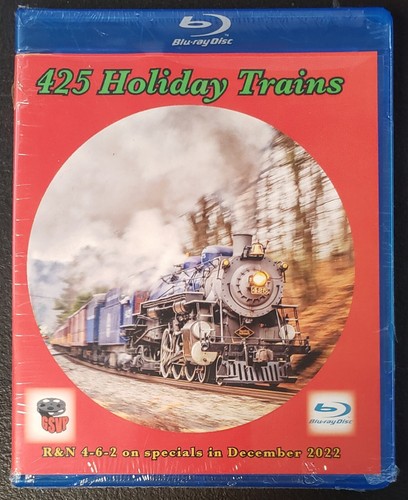 425 Holiday Trains R&N 4-6-2 on specials in December 2022 Blu-ray NEW ...