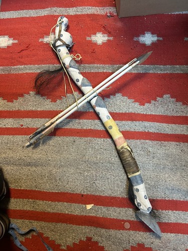 Native American made Sioux “ horse dance stick” | eBay