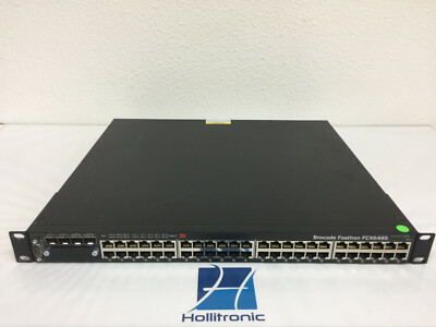 BROCADE FASTIRON FCX648S 48-PORT GIGABIT ETHERNET SWITCH | eBay