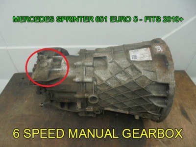 MERCEDES SPRINTER 651 6 SPEED MANUAL GEARBOX - FITS 2010+ EURO 5 | eBay UK
