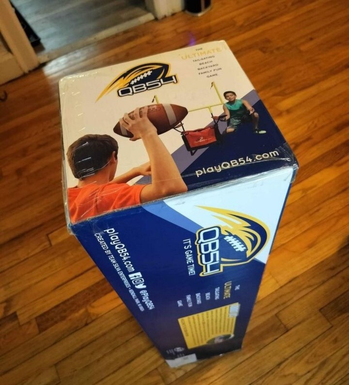 QB54 The Ultimate Football Yard Game Set Outdoor Toss for Tailgating ...