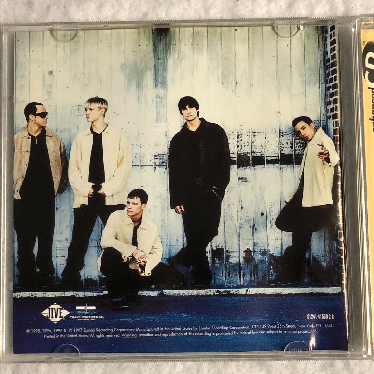 Backstreet Boys Album Cover