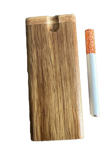 One Hitter Smoking Pipe With Wooden Dugout Box Ceramic Smoking Pipe | eBay