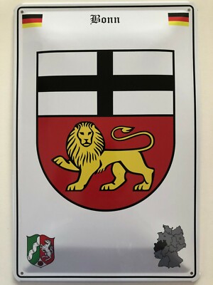 Blechschild 30 x 20 cm Bonn Wappen | eBay