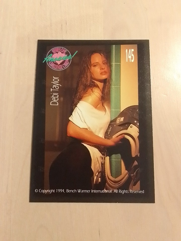 Debi Taylor Carte N° 145 Benchwarmer Series 2 Trading Card 1994 Sexy ...