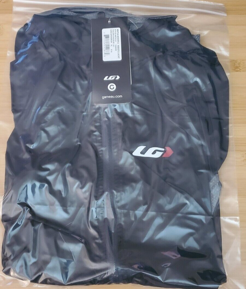 Louis Garneau XL Men's Modesto 3 Cycling Jacket Black/Gray- 1030229 | eBay