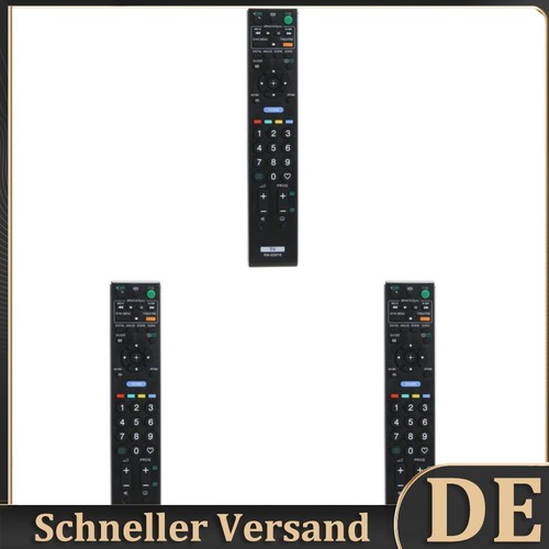 TV Remote Control Replacement Wireless Remote Control Black for RM ...