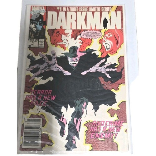 Darkman Limited Series 1-3 Complete Marvel Comics 1990 | eBay