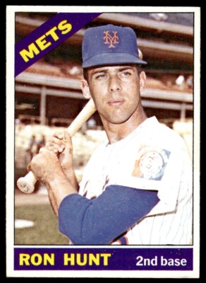 1966 Topps Ron Hunt New York Mets #360 | eBay
