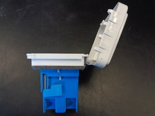 CARLON B114R ZIP BOX WITH WHITE HUBBELL GFCI & WHITE PLATE MARINE BOAT ...