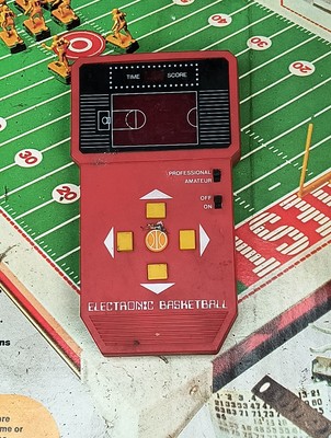 Vintage Electronic Basketball Handheld Video Game 1979 Hong Kong Model ...
