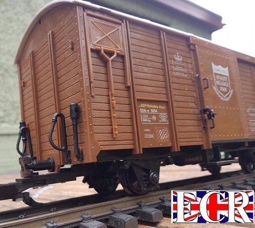 G SCALE 45mm GAUGE GARDEN RAILWAY RC LOCO CARRIAGE BOX FLATBED TRUCK ...