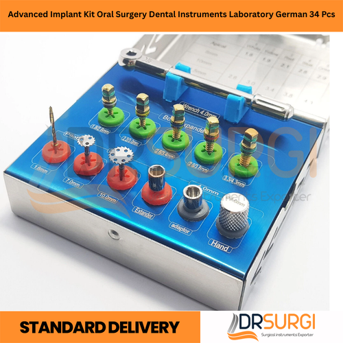 Dental Bone Expander Kit Sinus Lift With Saw Disks Dental Implant ...