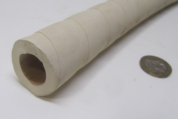 Gum Rubber Tubing, 45 Shore A, Tan, 1 1/4" x 3/4" x 1/4" Wall x 25 Ft ...