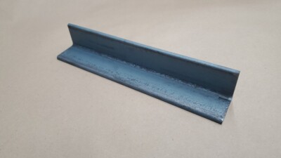 2in x 2in x 1/4in thick Steel Angle Iron 12 inches long A36 Steel Shear ...