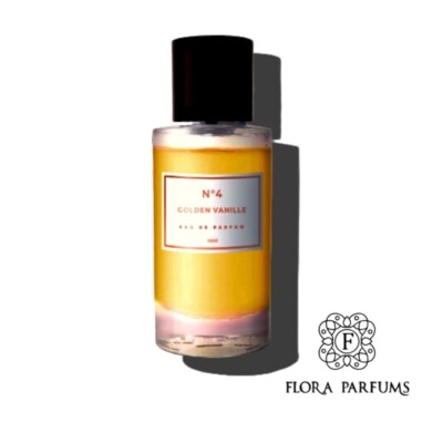 Eau de parfum pour Homme et Femme – Golden Vanille – N°4 - 50ML– Note ...