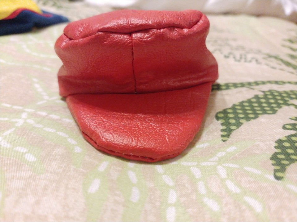 SMALL RED DOG HAT | eBay