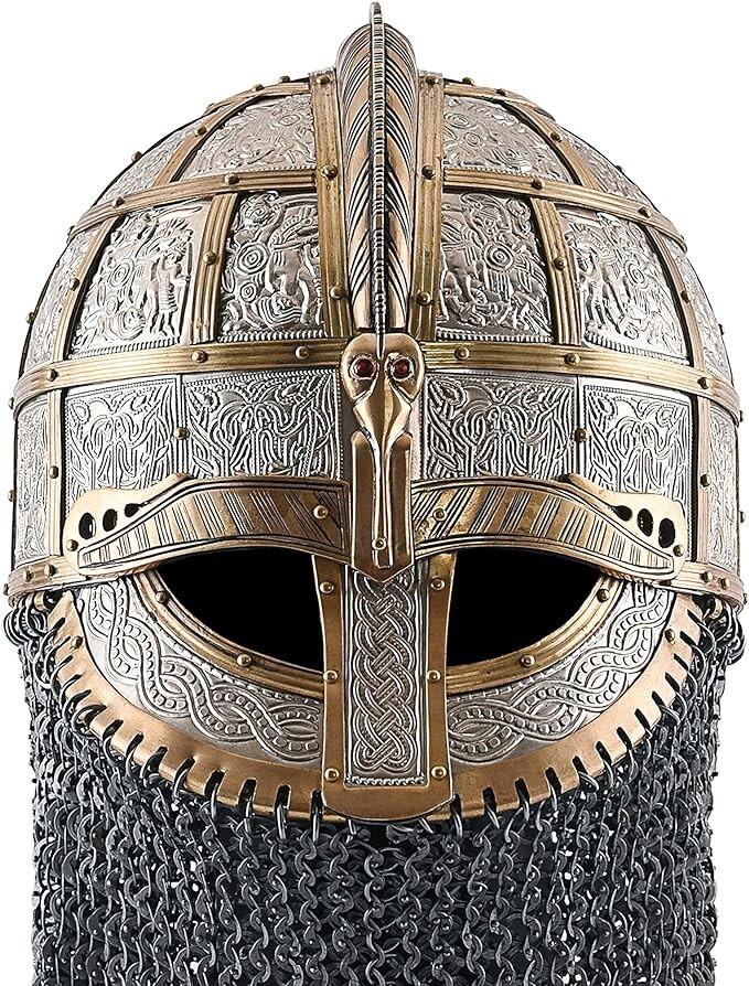 Medieval Viking Vendel Helmet Valsgärde SCA LARP Warrior Helmet Cosplay ...