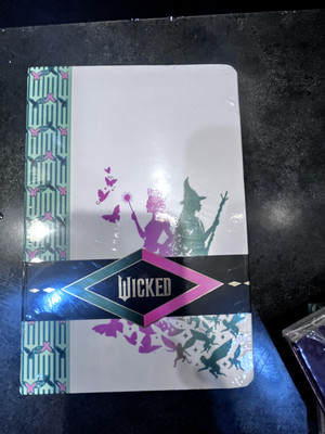 Wicked Target Exclusive Insight Brand Journal Notebook Elphaba Glinda ...