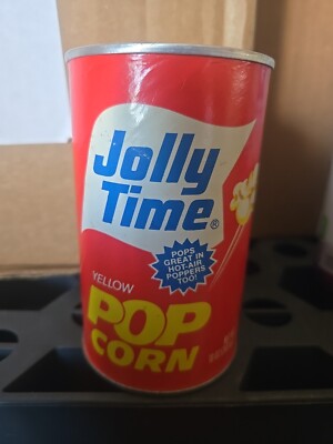 Jolly Time Yellow Popcorn Vintage Can Unopened | eBay