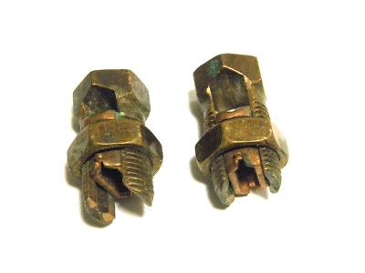 2- Copper Split Bolt Connectors 1K-2/0 DB 2-2/0 Stranded | eBay