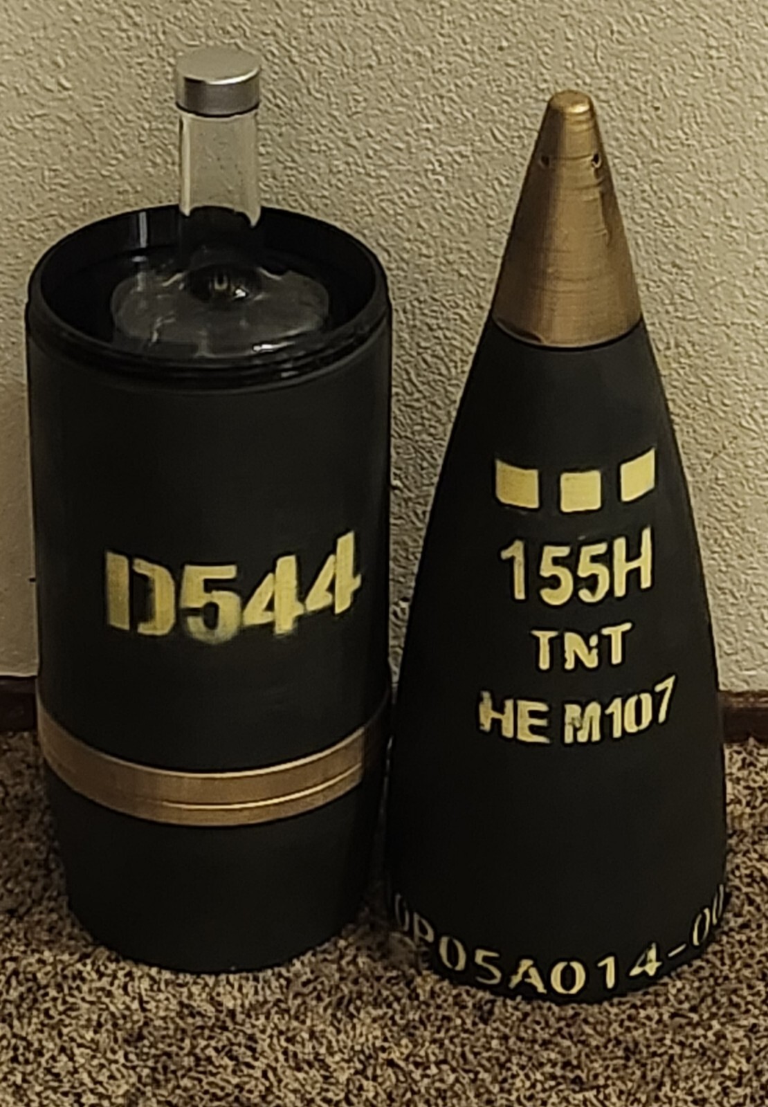 155mm Artillery Shell Replica Whiskey Hide-a-way | eBay