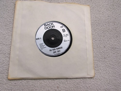THE HIGH NUMBERS 7" I'M THE FACE UK BACK DOOR EX+ THE WHO | eBay