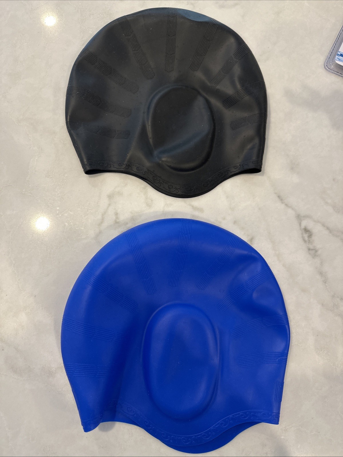 NEW ALEPO SWIM CAP SET OF 2 FOR CHILDREN 3-8 | eBay