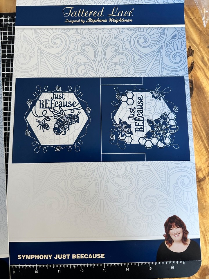 Share Tattered Lace Symphony Just beecause & Fuchsia Love dies | eBay UK