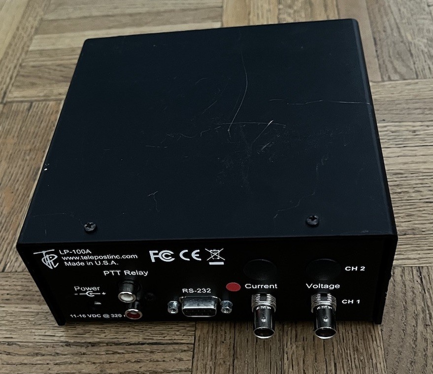 Telepost LP-100A Digital Vector RF Wattmeter *Untested* | eBay