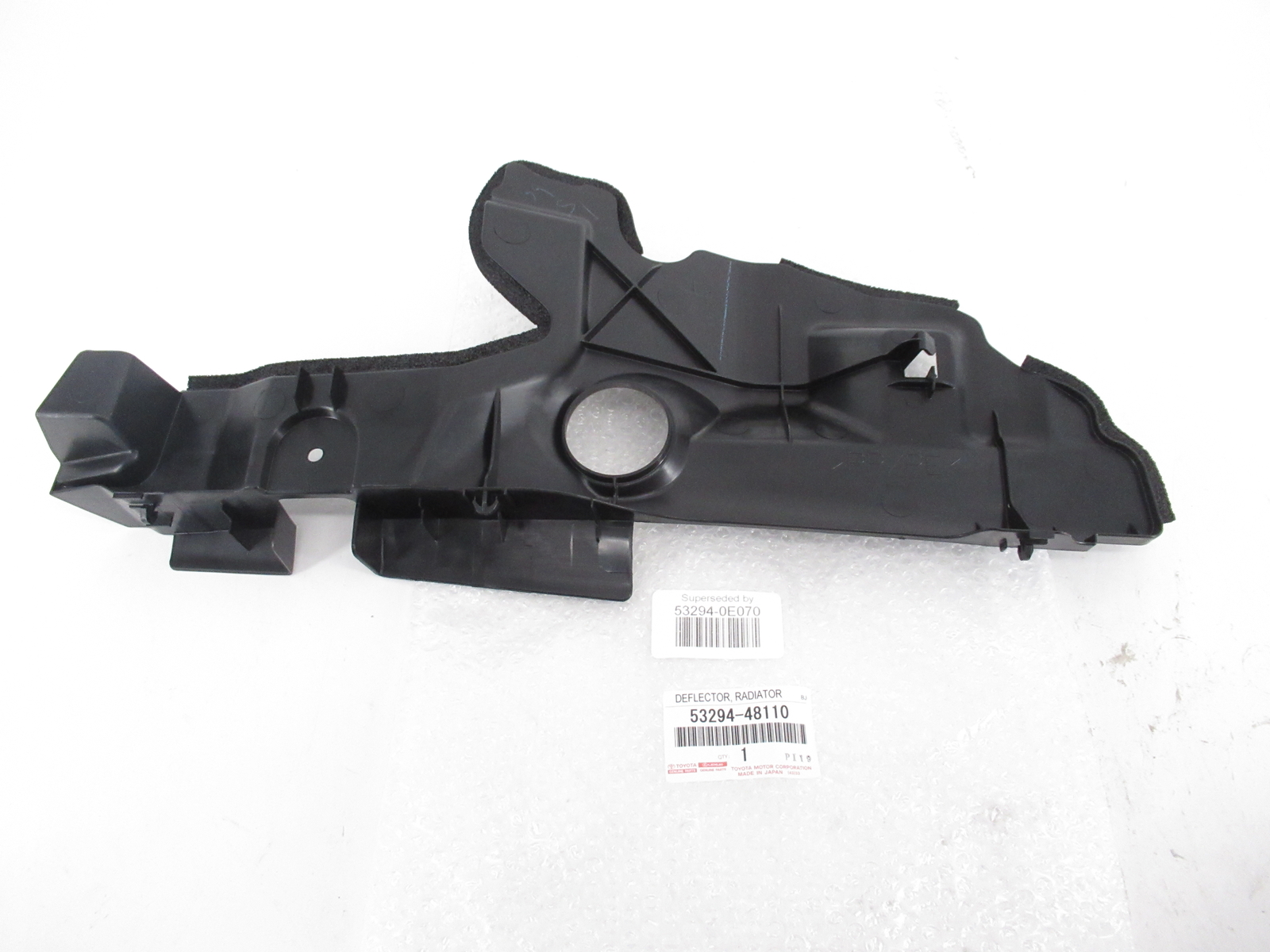 Genuine OEM Lexus 53294-0E070 Driver Front Radiator Deflector 13-15 ...