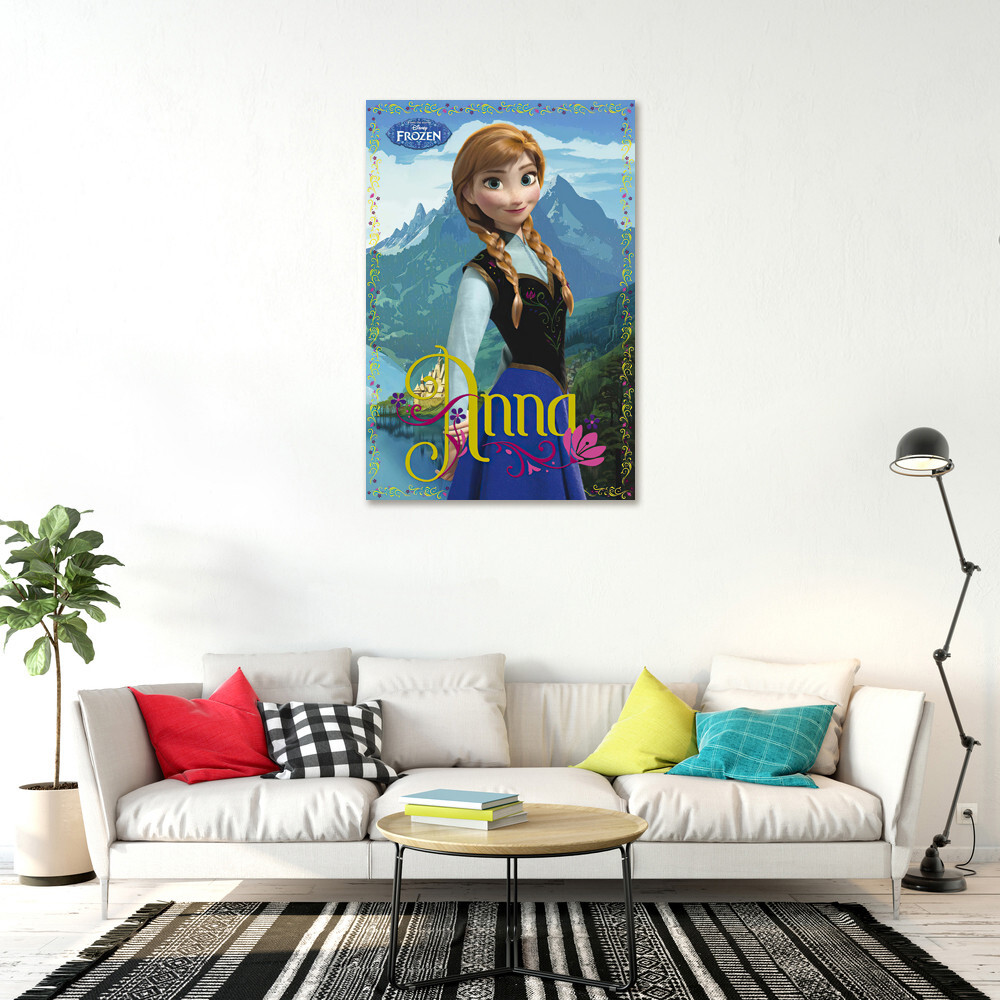 Frozen Disney Movie Poster Print Elsa Solo Creating A Stunning Elsa
