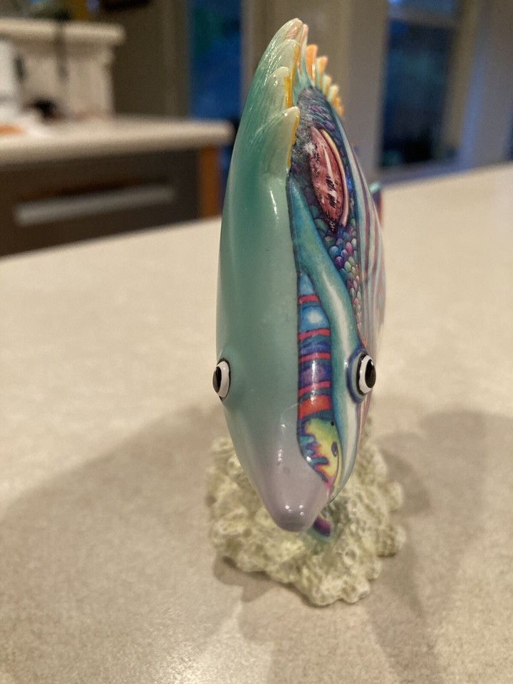 Nora Butler SHELL FISH Figurine 4.25” Tall Westland Giftware #21411 ...