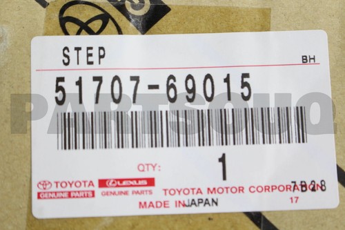 5170769015 Genuine Toyota STEP ASSY, FRONT, RH/LH 51707-69015 | eBay