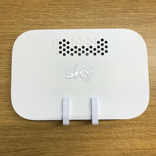 Old Sky Q Booster wall bracket. Holder Mount - white. Made in the UK by ...