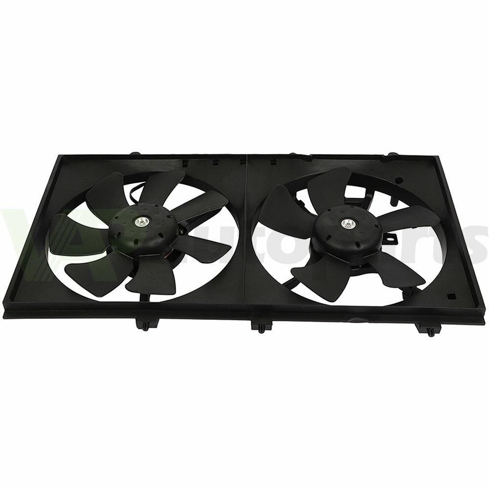 Radiator Condenser Cooling Fan Assembly For 2003 2004-2007 Mitsubishi ...