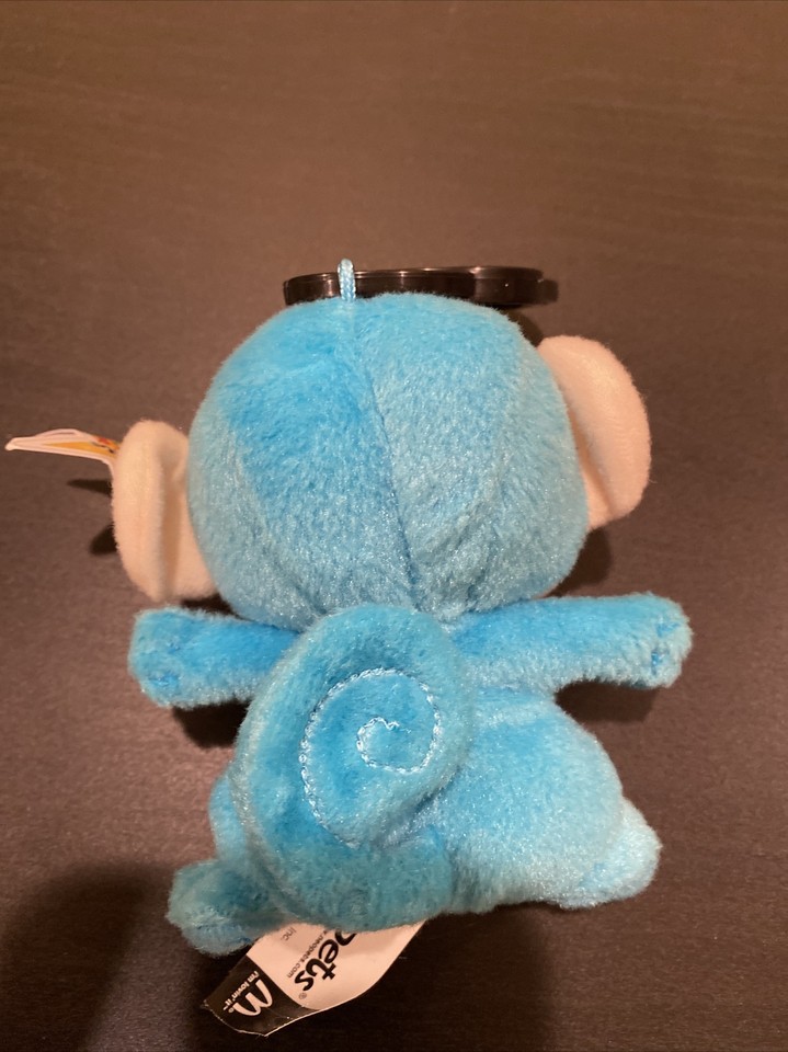 Neopets Plush Stuffed Animal Blue Mynci Monkey McDonalds 2005 With Tags ...