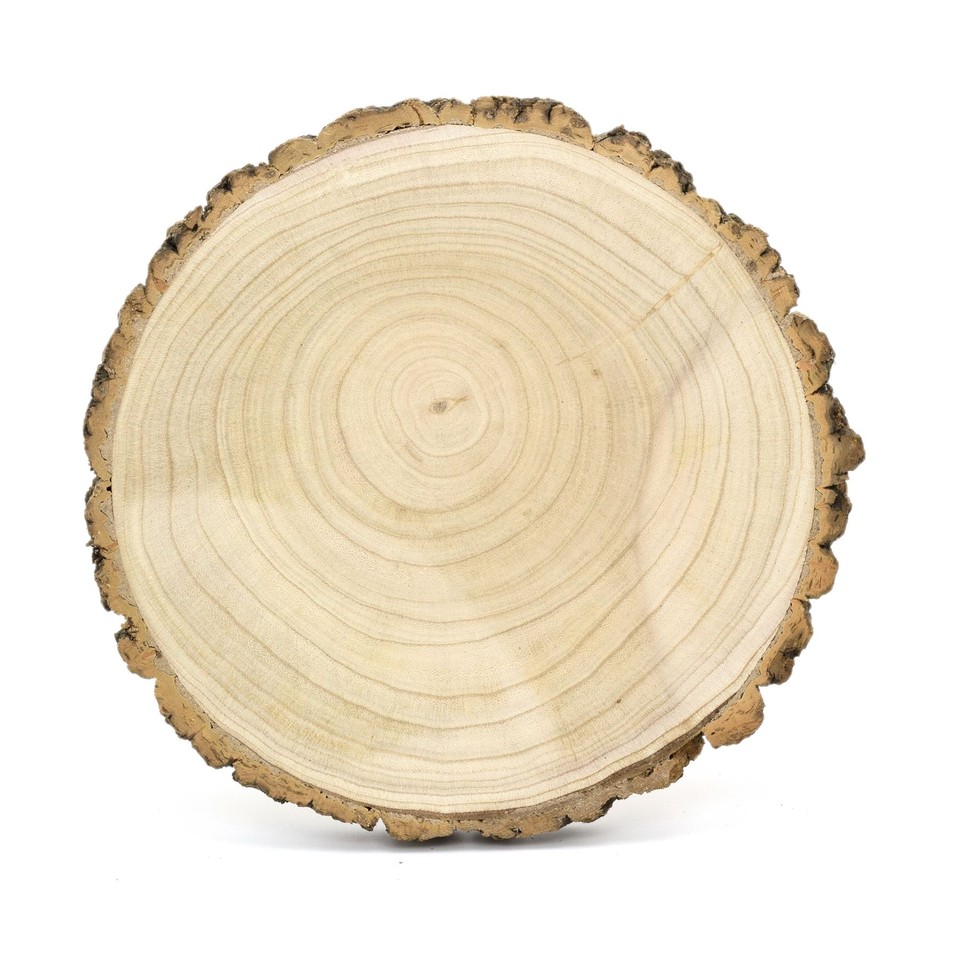 31cm Rustic Wooden Tree Trunk Slice | Wedding Table Centerpiece | Cake ...