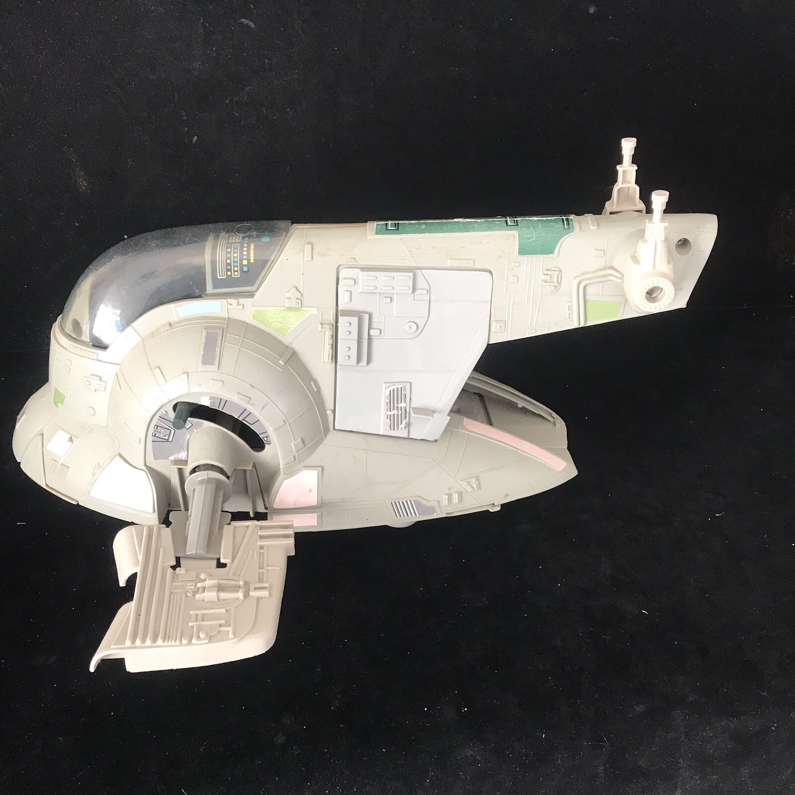 Vintage Palitoy Star Wars Empire Strikes Back BOBA FETT SLAVE 1 Toy ...
