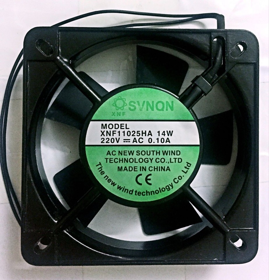 1 PCS SVNQN Fan XNF11025HA 11025 110mm 11CM AC 220 0.1A 2 wire | eBay