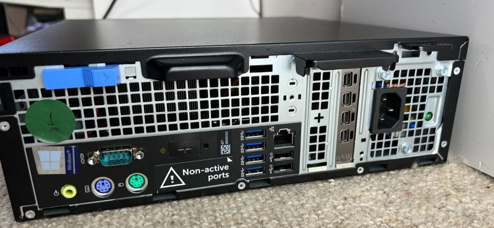 Dell 3430 Desktop PC SFF Desktop Xeon E-2124 32GB DDR4 FAULTY PSU NO ...