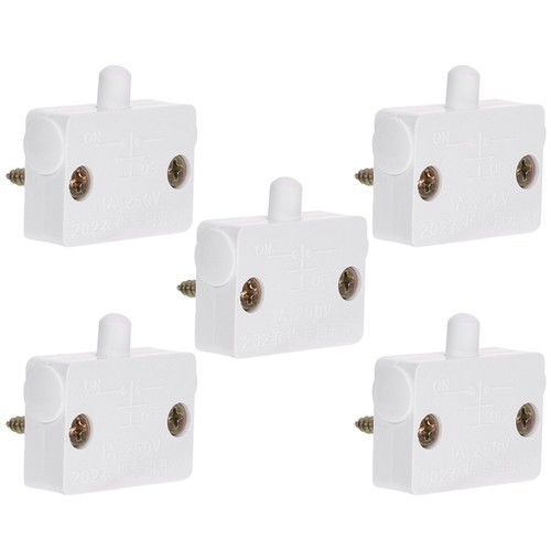 5 Pcs Wardrobe Light Door Control Switch Cabinet Switches Dresser | eBay