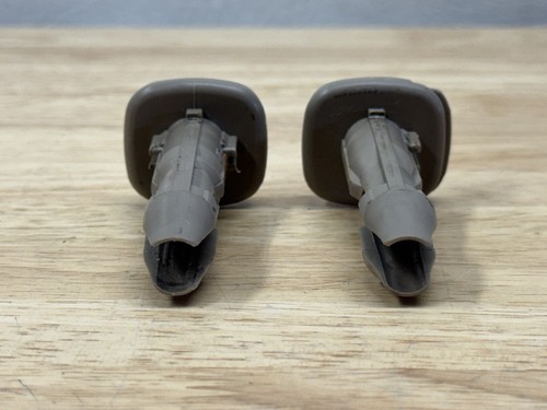 96-02 TOYOTA 4RUNNER LIMITED FRONT SEAT HEADREST GUIDE SLEEVES Tan OEM ...