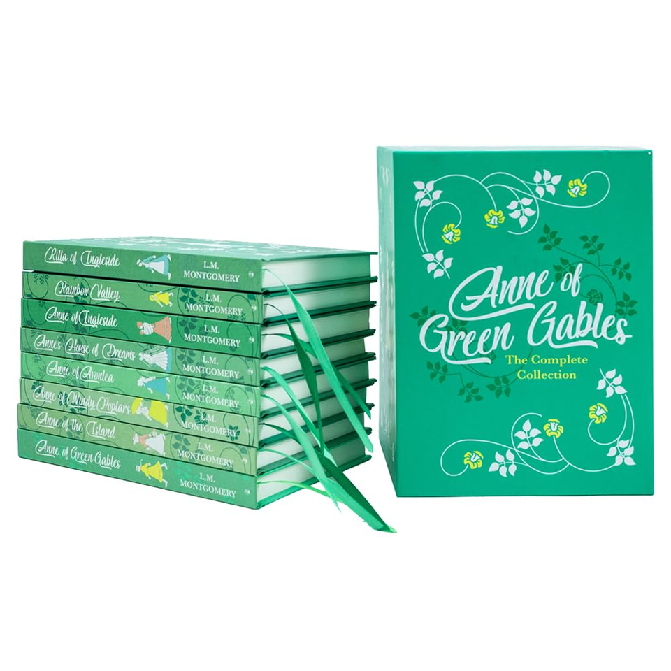 The Complete Collection of Anne of Green Gables 8 Hardback Deluxe Set ...